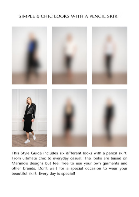 STYLE GUIDE - HOW TO STYLE A PENCIL SKIRT – Marimo Fashion