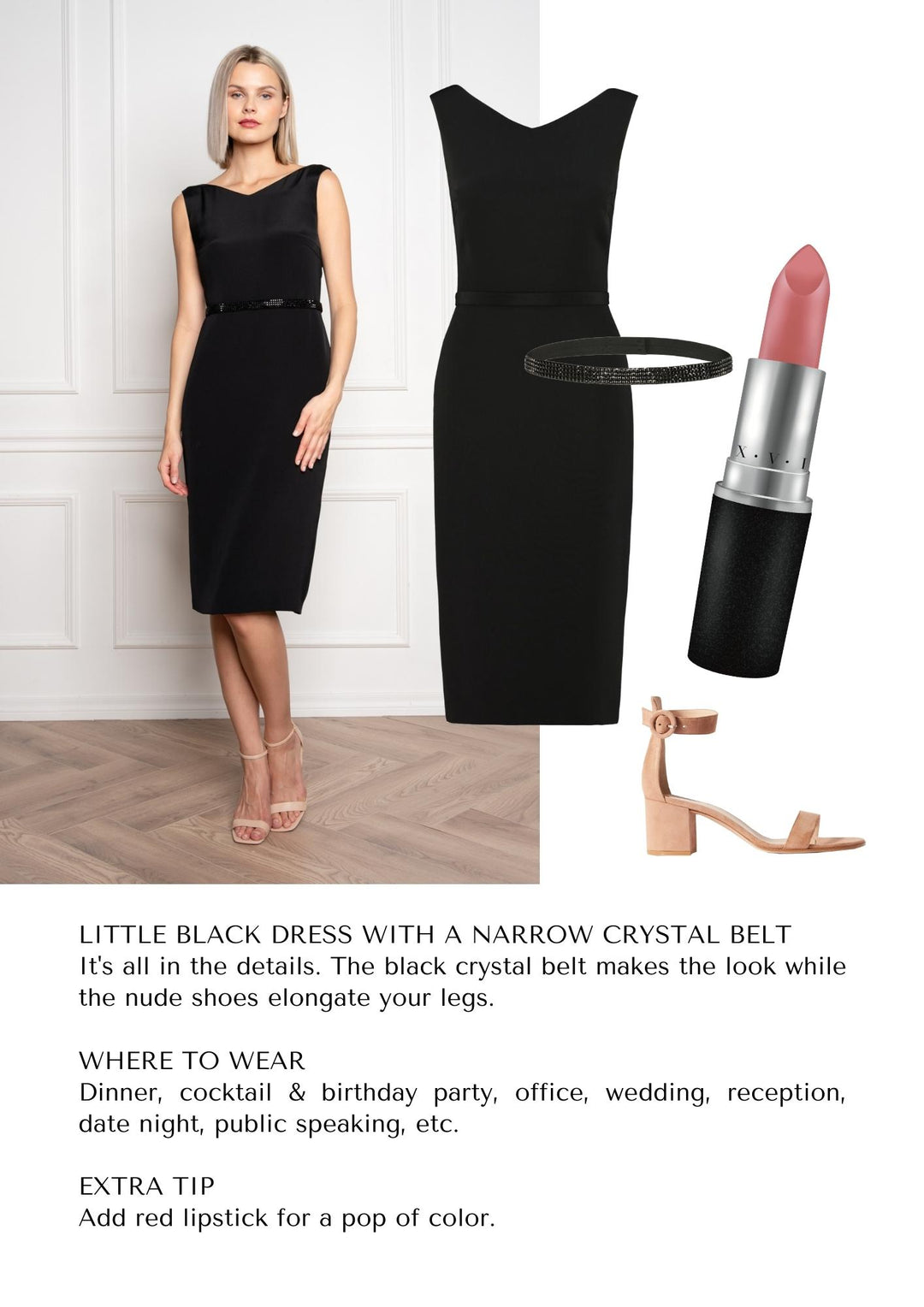 STYLE GUIDE - HOW TO STYLE A LITTLE BLACK DRESS – Marimo Fashion